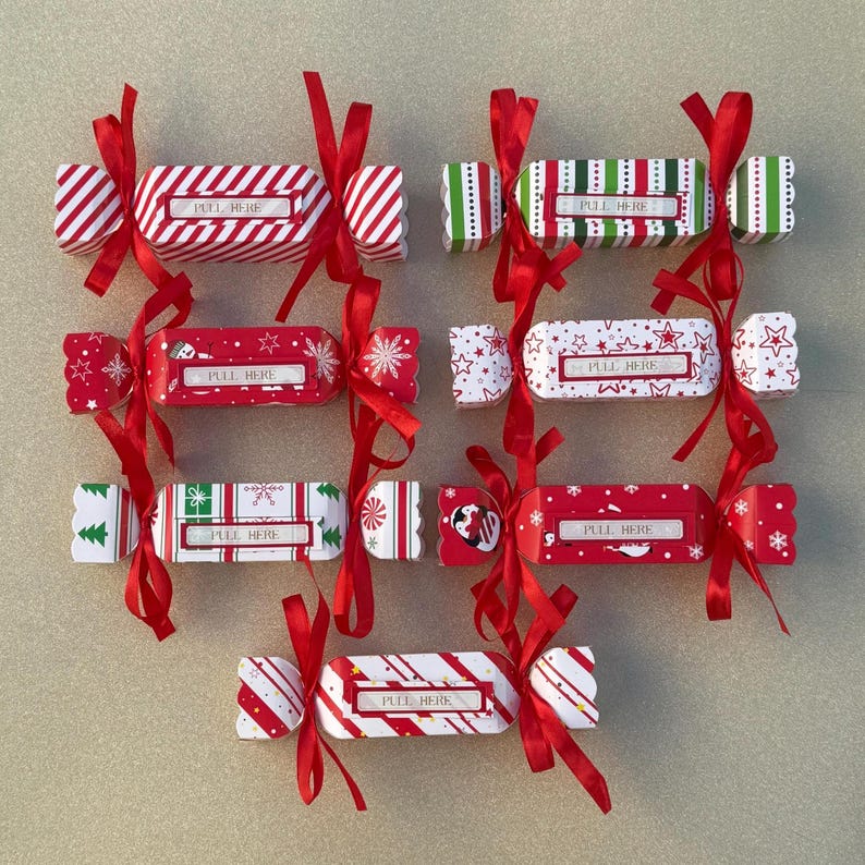 Surprise Money Pull Pouch- Rectangle, Christmas Money Pull Box, DIY ...
