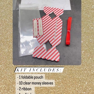 Surprise Money Pull Pouch- Rectangle, Christmas Money Pull Box, DIY ...