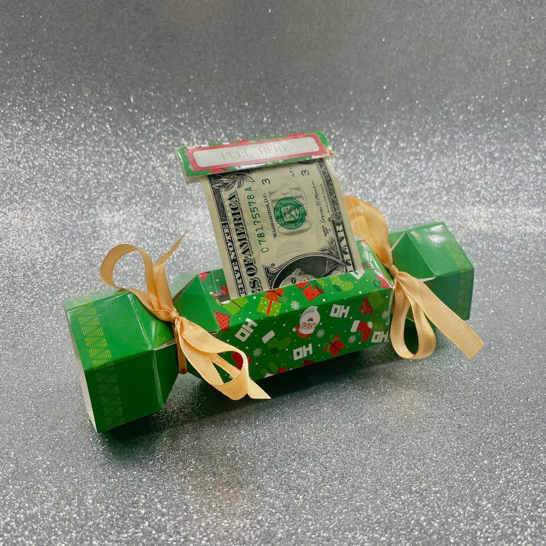 Surprise Money Pull Pouch- Hexagon, Christmas Money Pull Pouch, DIY ...