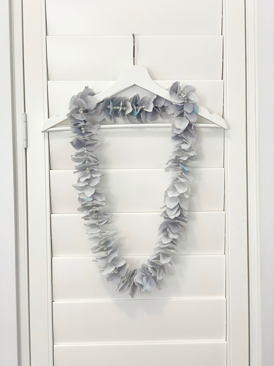 Gray Graduation Pearl Beaded Lei - Etsy
