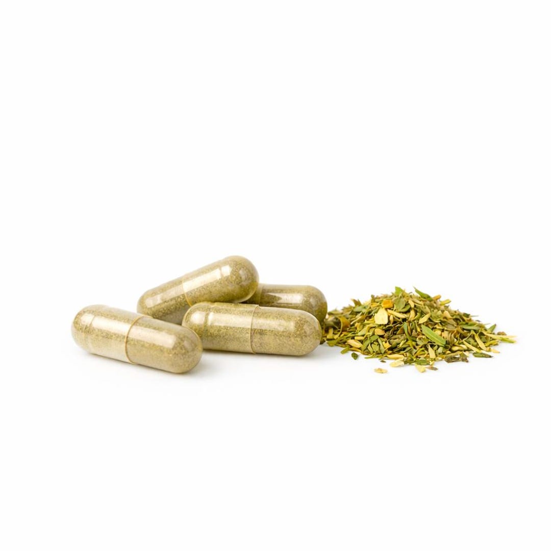St. John’s Wort Capsules 500 Mg | Hypericum Perforatum | Vegan Herbal ...