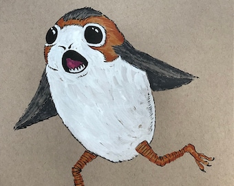 Porg Artwork - Etsy