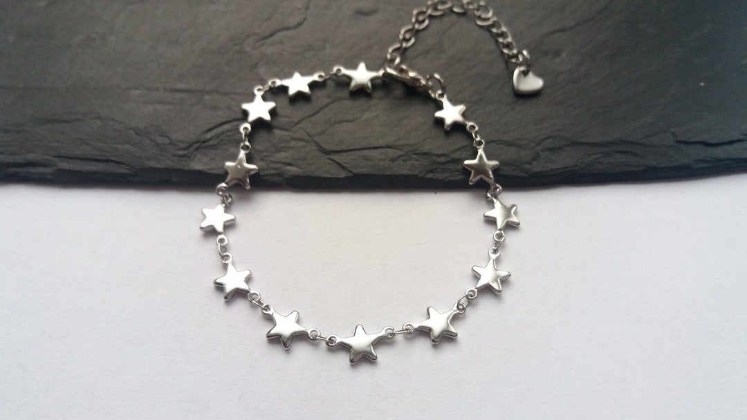 Star Bracelet, Star Jewellery, Star Chain Bracelet, Star Gifts, Gift ...