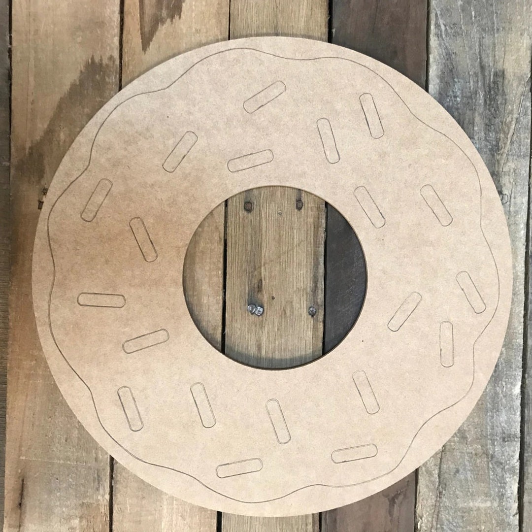 Paint and Sip: DIY Wood Art, Donut Cutout - Paint Your Own Spring Sign ...