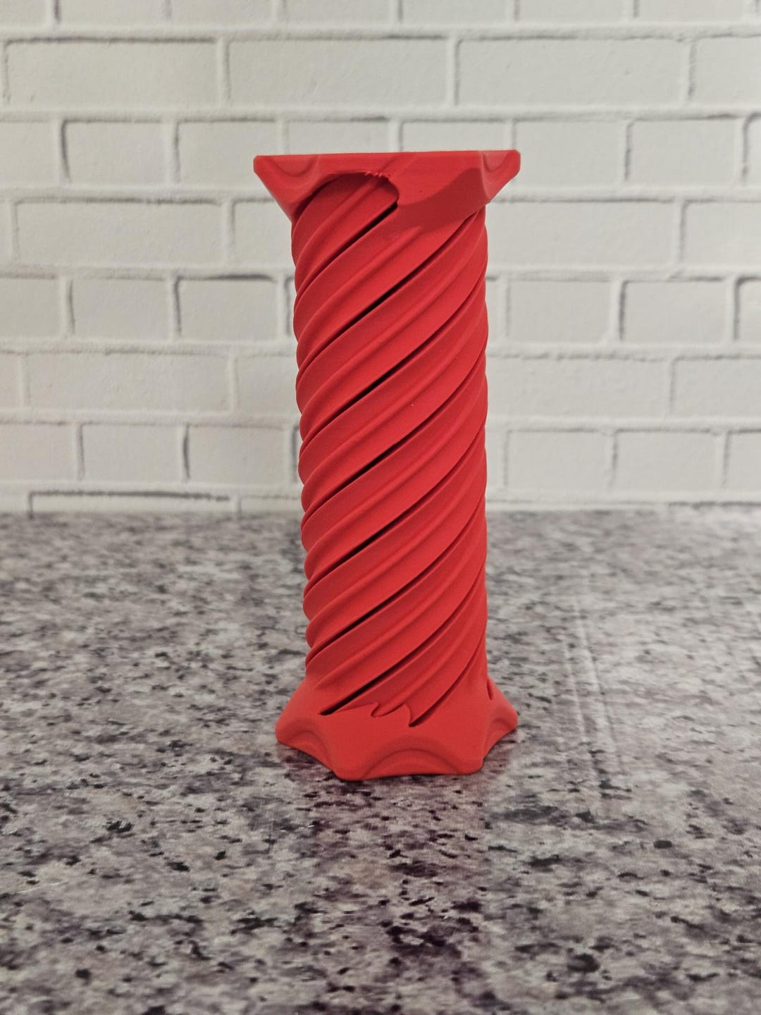 3D Printed Fidget Toy - Spiral Vortex Tube - Spinny Toy - Etsy