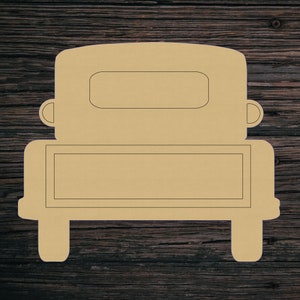 Paint and Sip: DIY Wood Art, Vintage Truck Tailgate Cutout - Paint Your ...