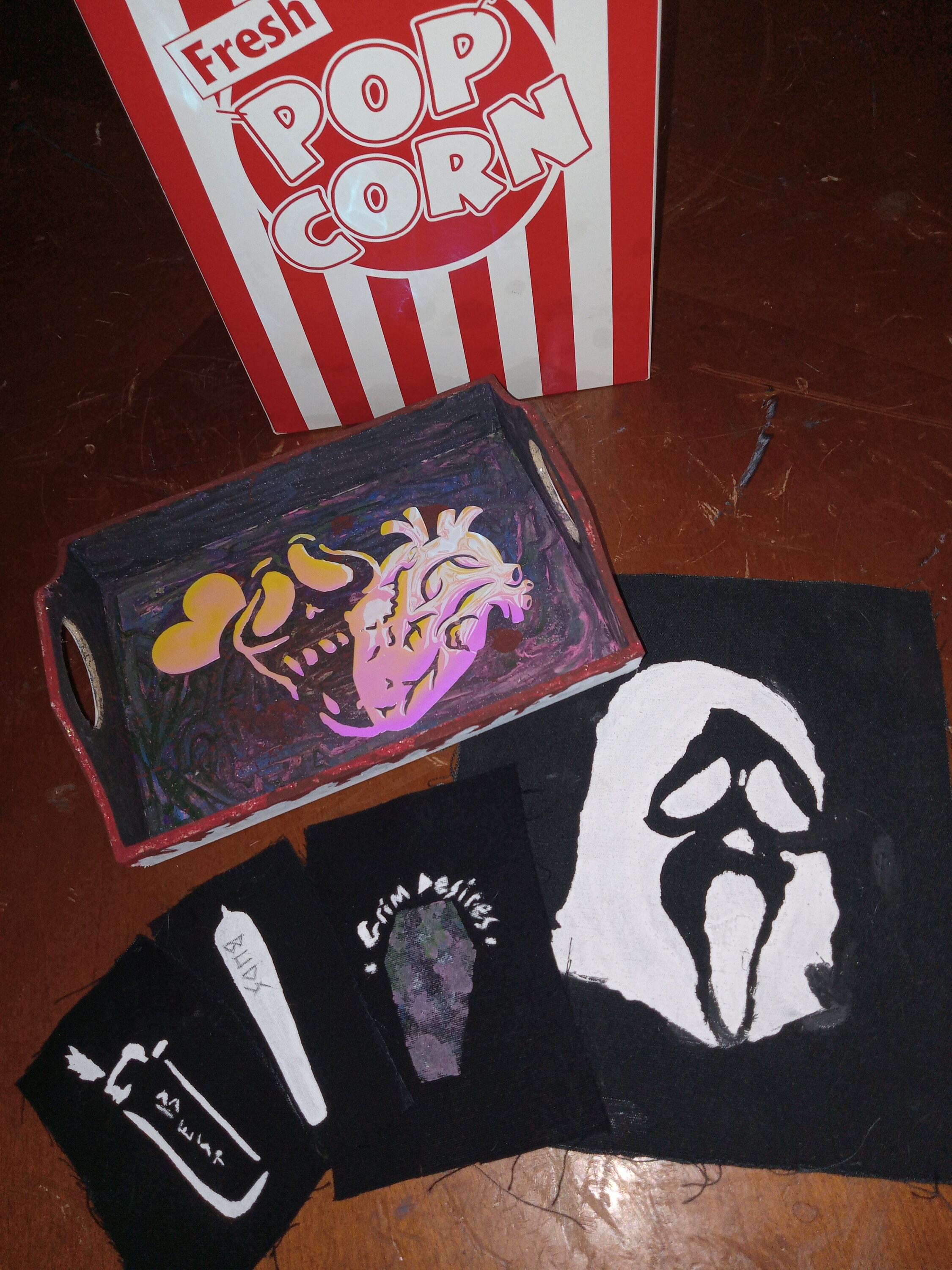 Scream-ing Love Tray Set - Etsy