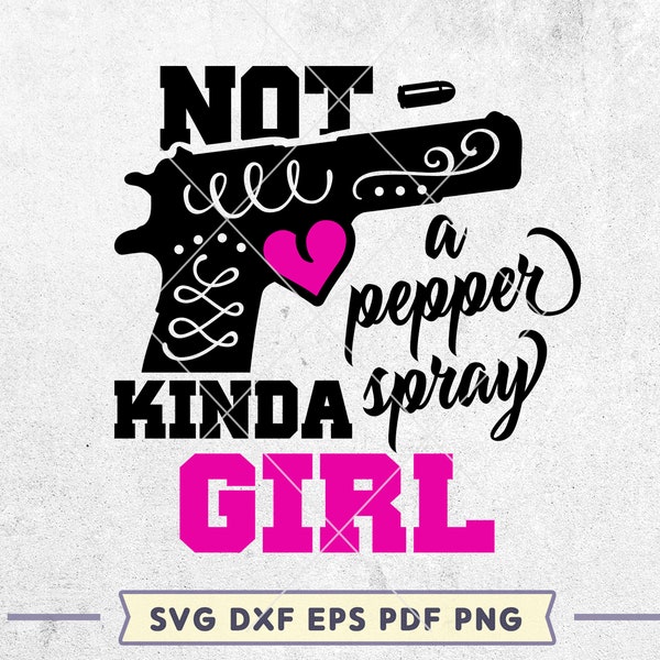 Second Amendment Girl Svg - Etsy