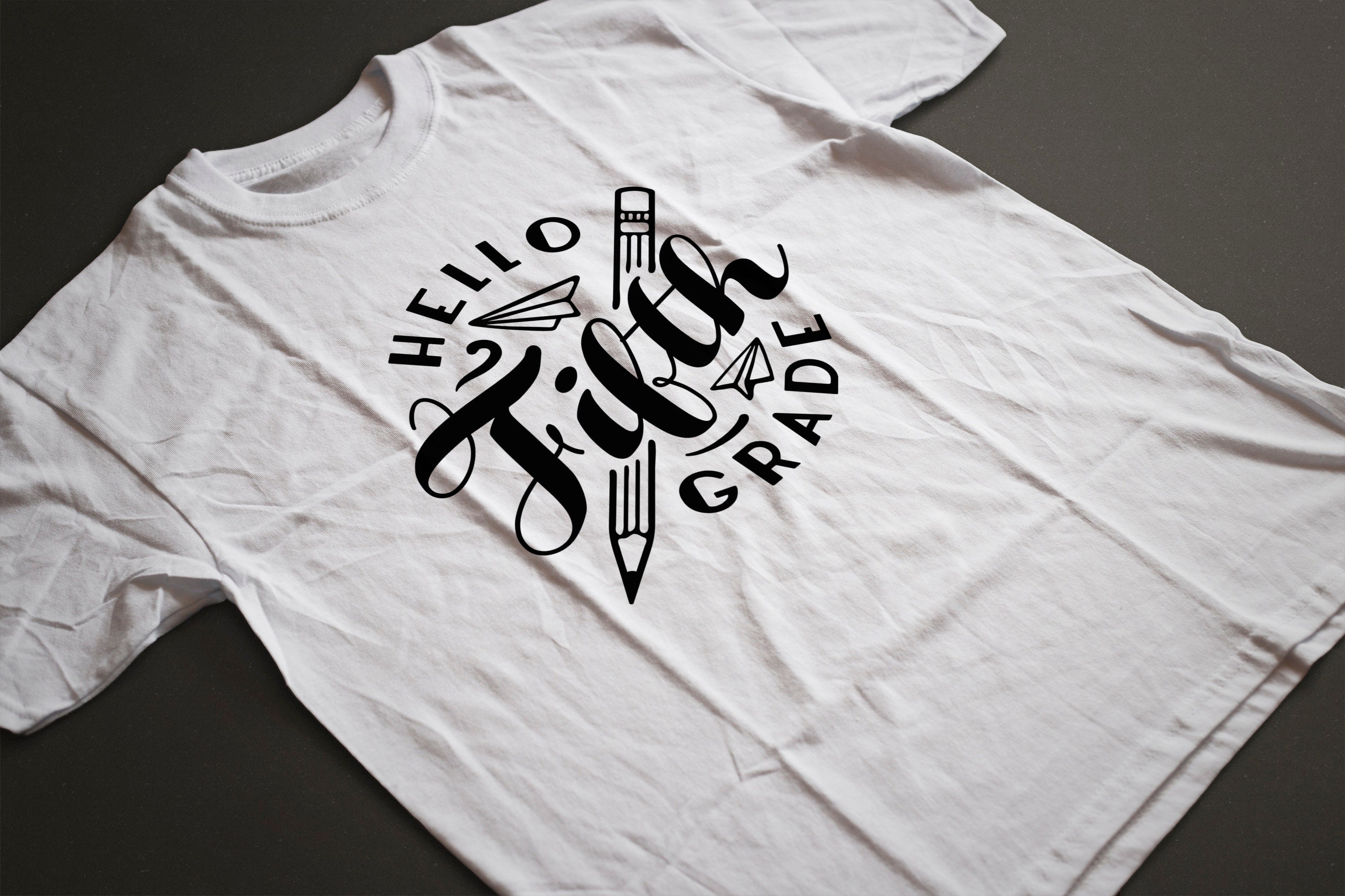 Hello Fifth Grade Svg Back to School Svg School Svg 5th - Etsy