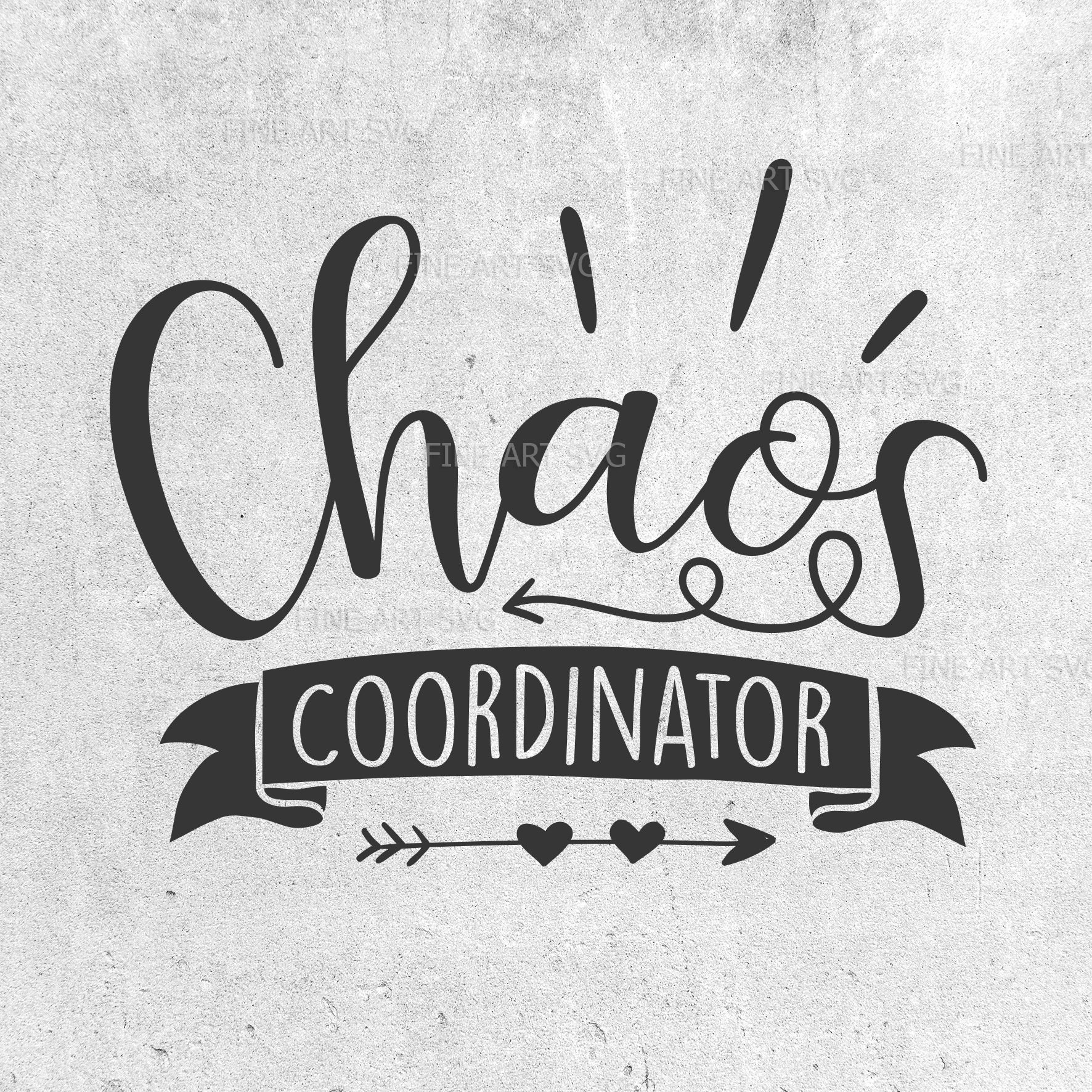 Chaos Coordinator Svg Chaos Svg Teacher Svg Mom Shirt Svg | Etsy