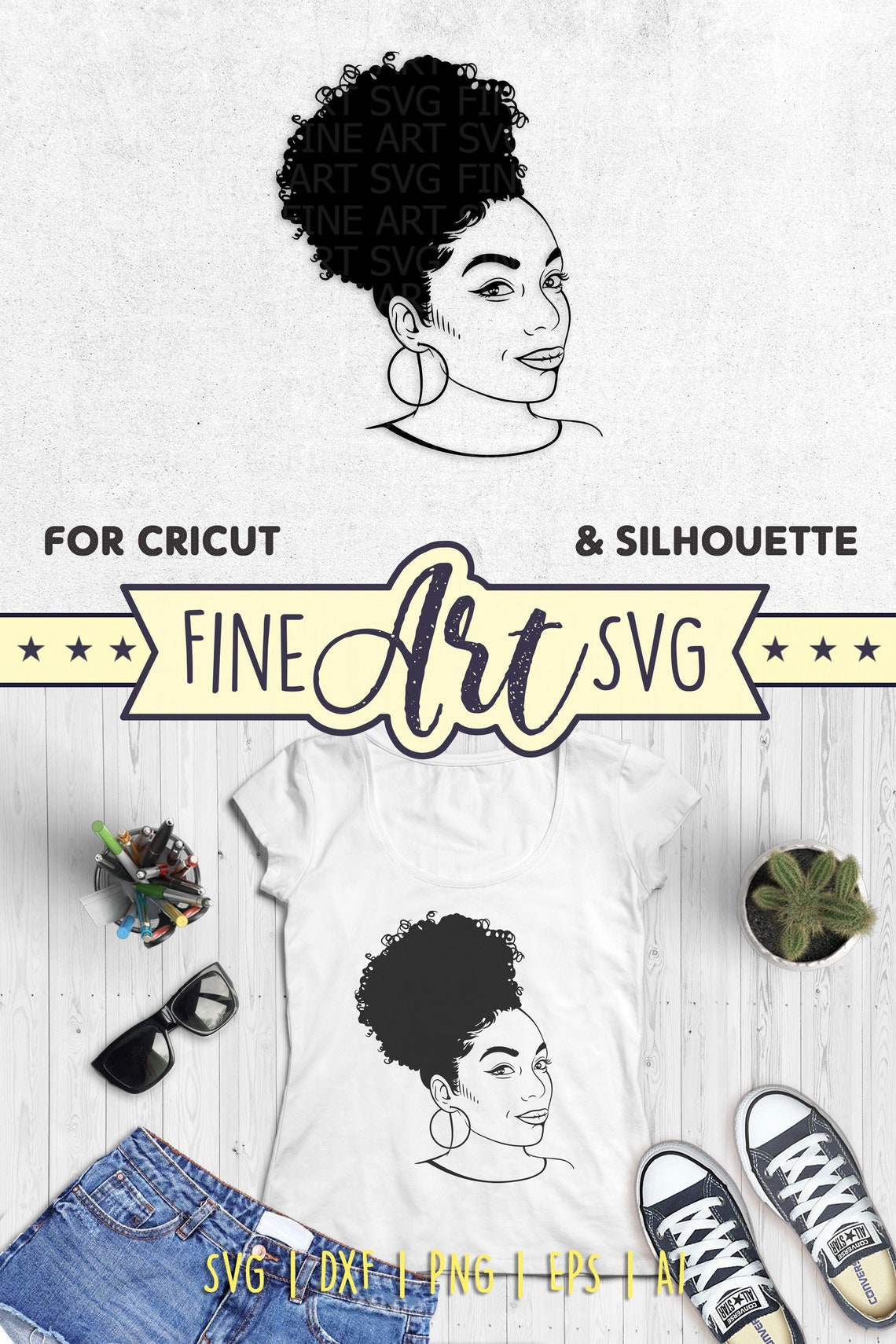 Black Woman Svg File Afro Hair Svg Afro Woman Svg Design - Etsy