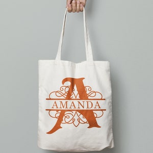 Split Monogram Svg Files, Monogram SVG, Dxf, Studio3, Eps, Png, Split ...