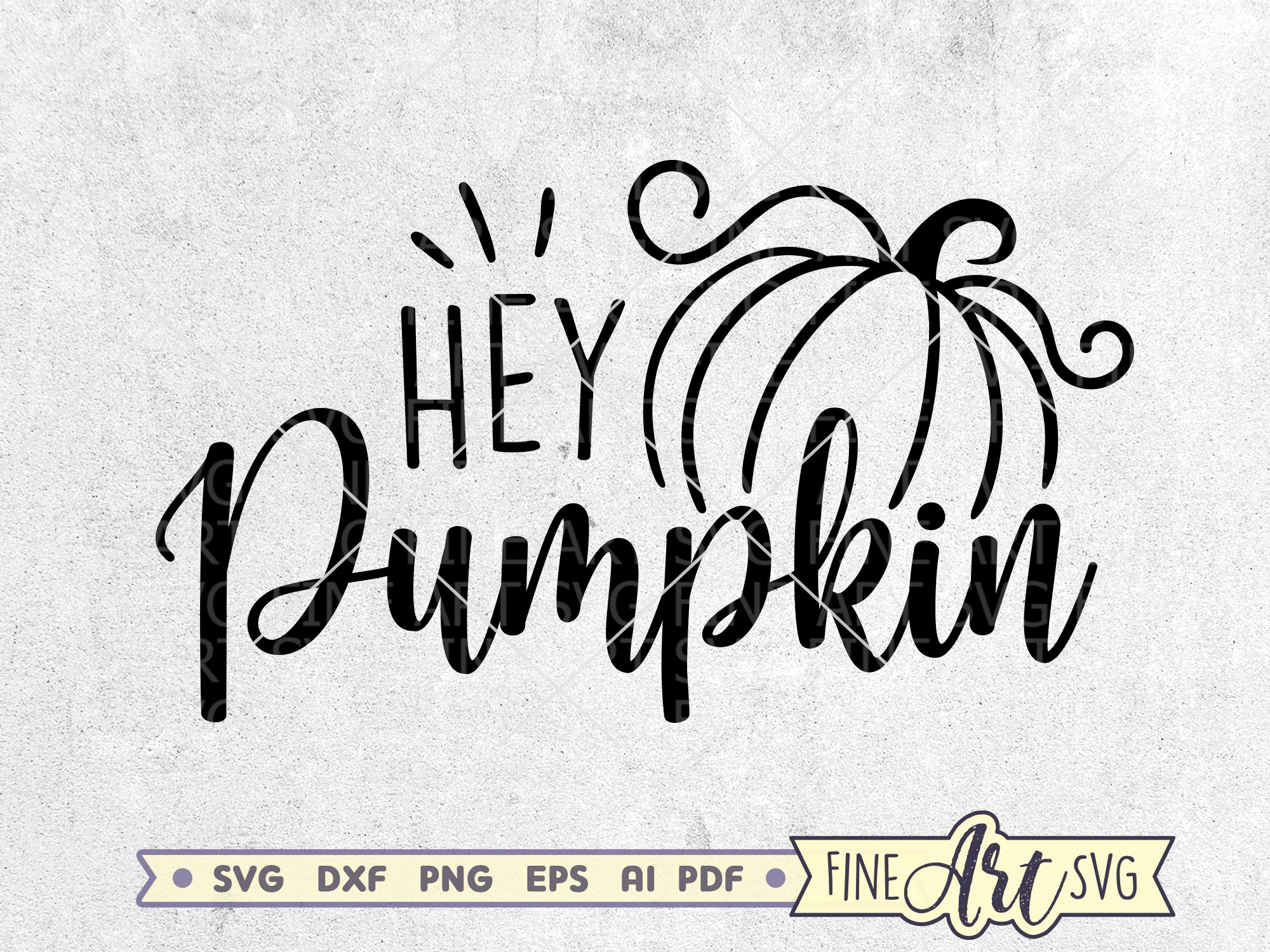 Hey Pumpkin SVG Cut File Fall Quote Svg Halloween Svg Hello - Etsy