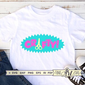 Crafty SVG Cut File, Maker Shirt Svg Design, Svg File for Cricut or ...