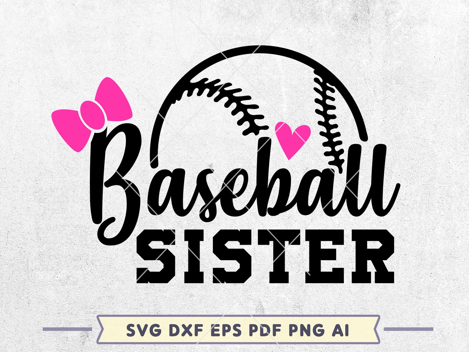 Baseball Sister SVG Baseball Svg Sister Baseball Shirt - Etsy