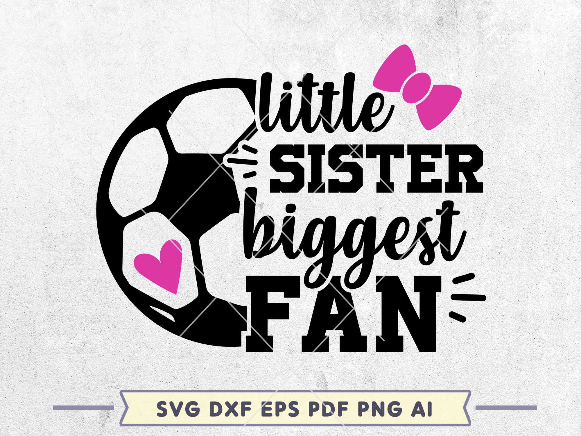 Soccer Sister SVG Little Sister Biggest Fan SVG Cheer Sister - Etsy