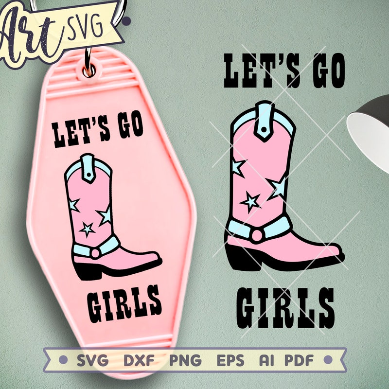 Cowgirl Boot Keychain - Etsy