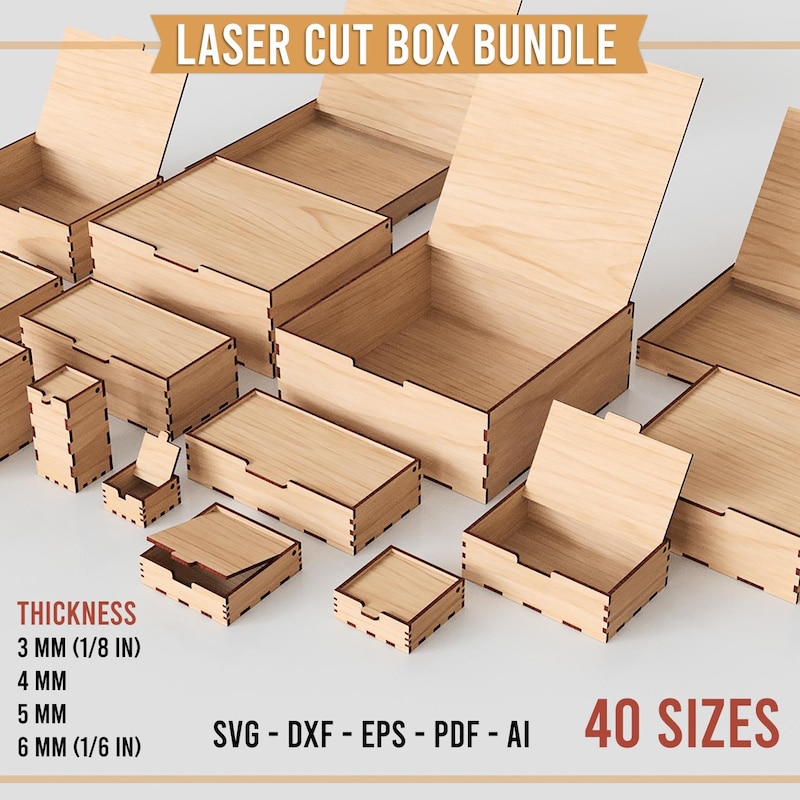Wooden Box Files for Cnc - Etsy