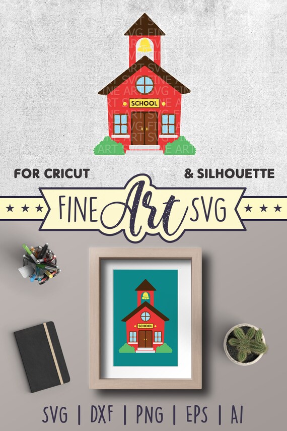 School House SVG File Back to School Svg File First Day of | Etsy UK