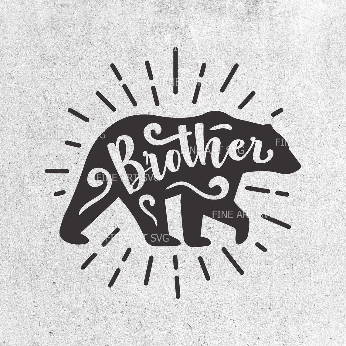 Brother Bear Svg Brother Bear Bear Svg Brother Svg Family - Etsy