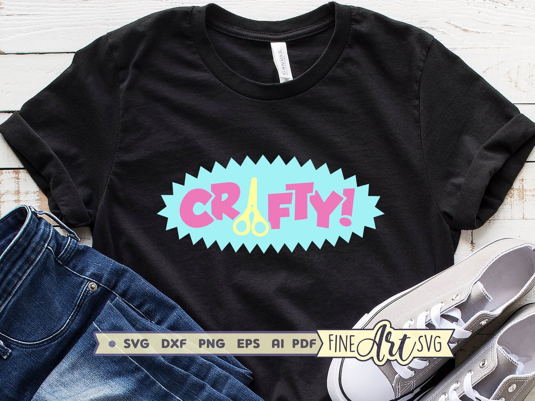 Crafty SVG Cut File, Maker Shirt Svg Design, Svg File for Cricut or ...