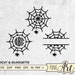 Halloween SVG Bundle: Witch, Pumpkin, Spider Web, Ghost (digital ...