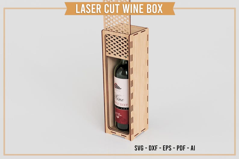 Laser Cut Wine Box Bundle | 10 SVG Designs | Gift Box Template - Etsy UK