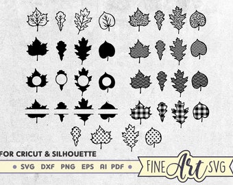 Fall Leaf Svg Fall Leaf Cut File Canadian Leaf Maple Leaf - Etsy