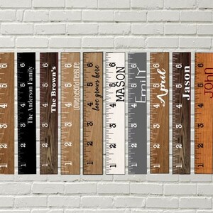 Giant Measuring Stick//growth Chart//family Growth Chart//kids Growth ...