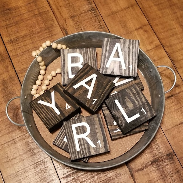 Large Scrabble Tiles - Etsy