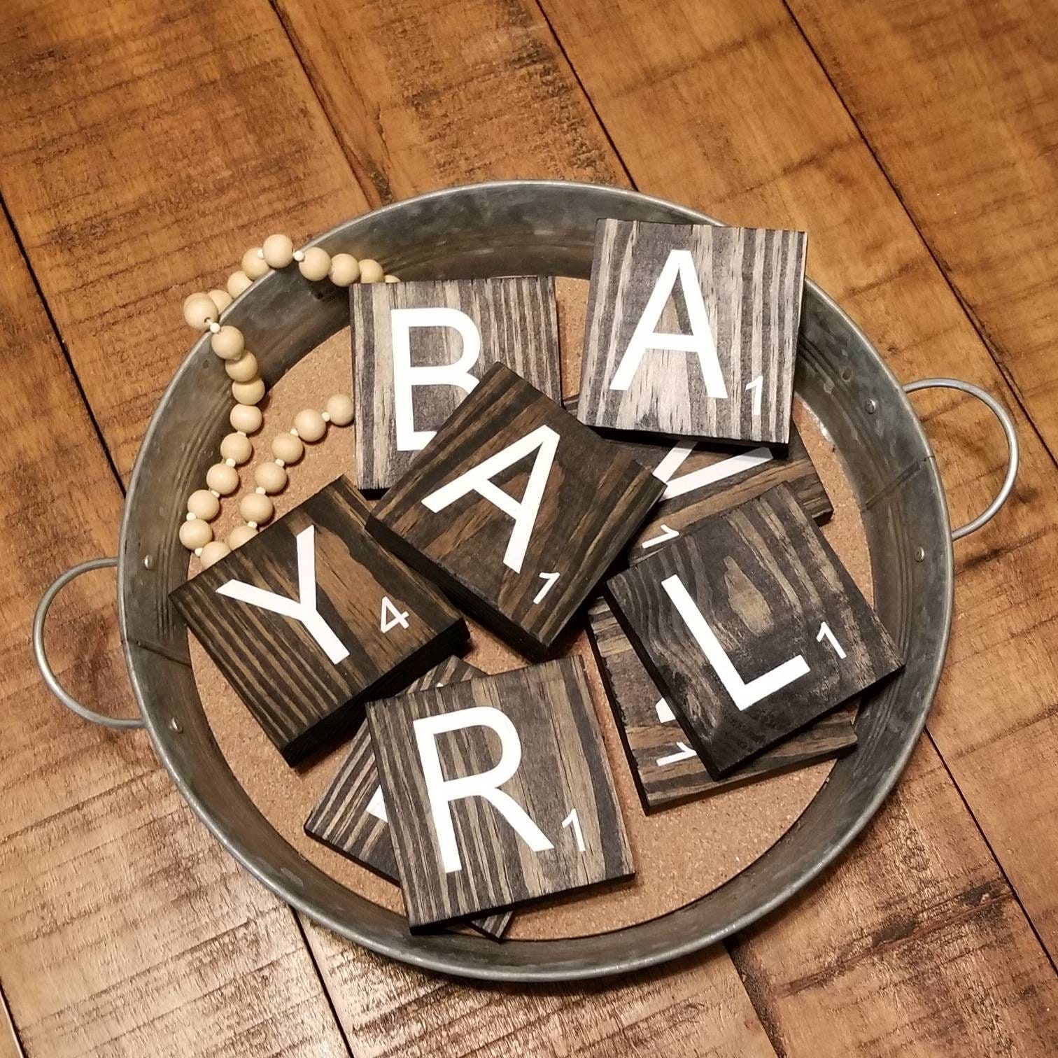 Scrabble Tiles, Large Scrabble Tiles, Wall Tiles,scrabble,farmhouse ...