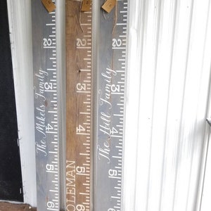 Giant Measuring Stick//growth Chart//family Growth Chart//kids Growth ...