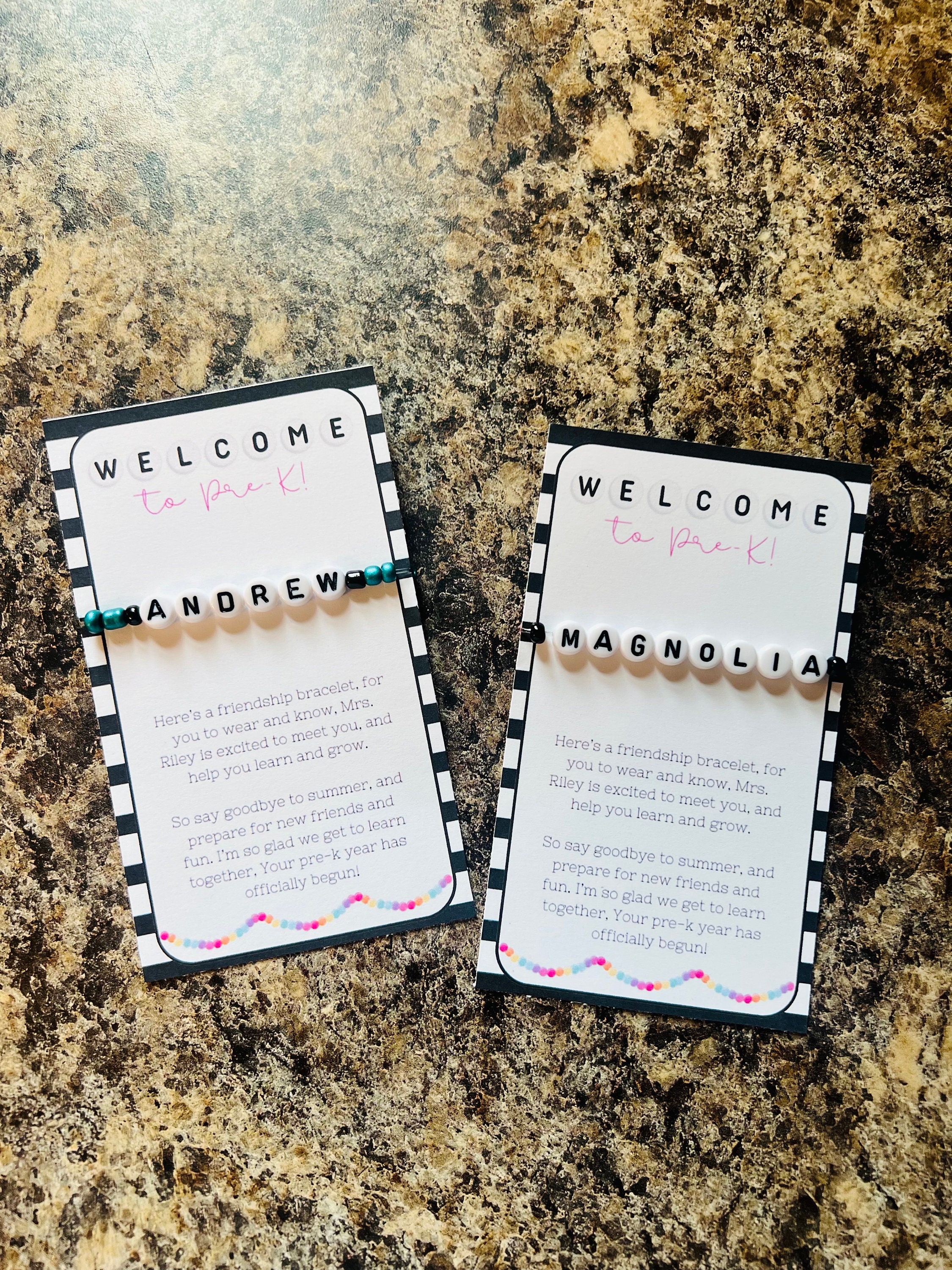 Friendship Bracelet Tags | Gift Tag | Back to School - Etsy