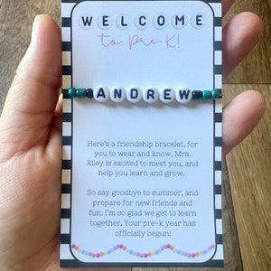 Friendship Bracelet Tags | Gift Tag | Back to School - Etsy