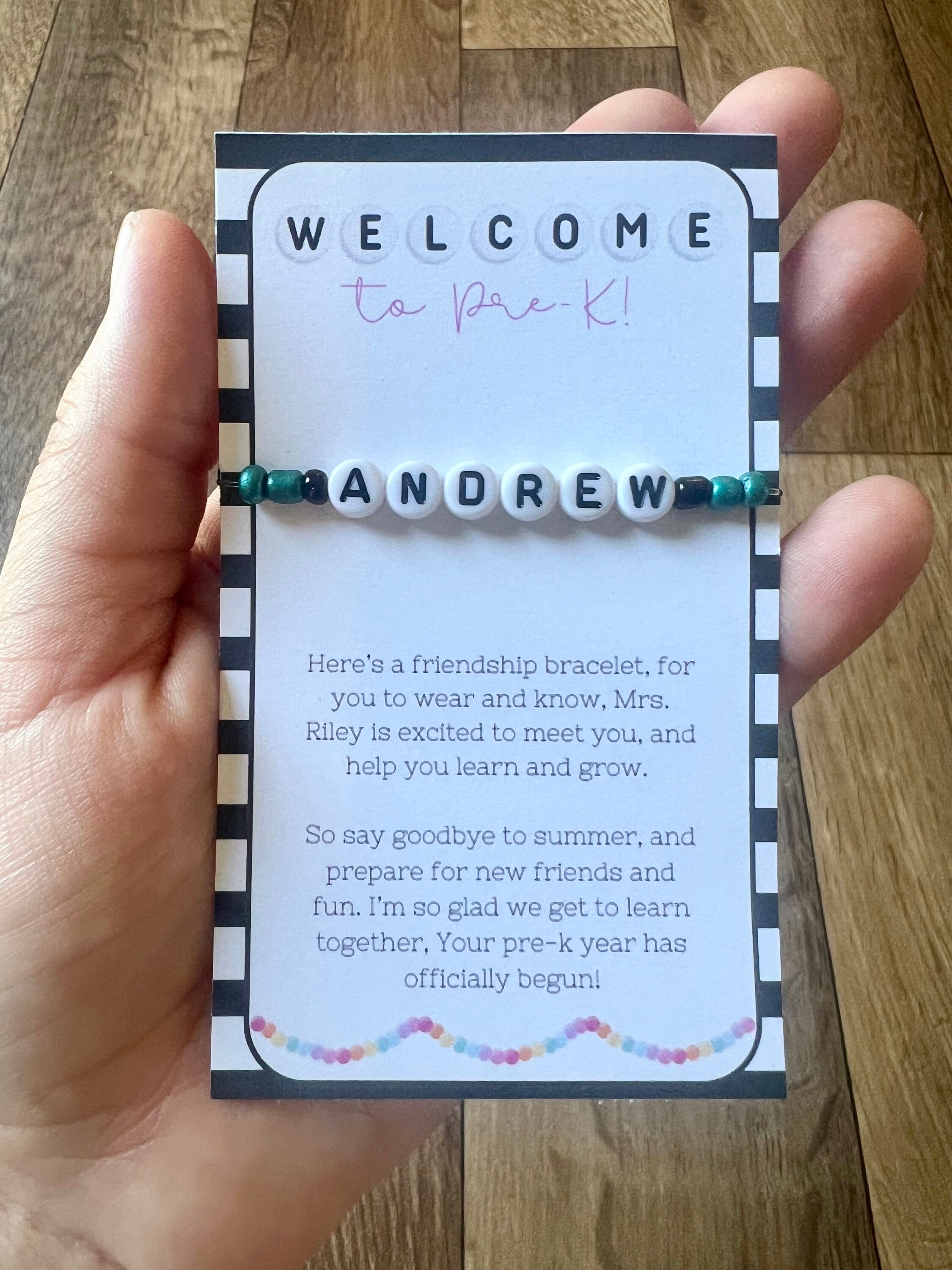 Friendship Bracelet Tags | Gift Tag | Back to School - Etsy