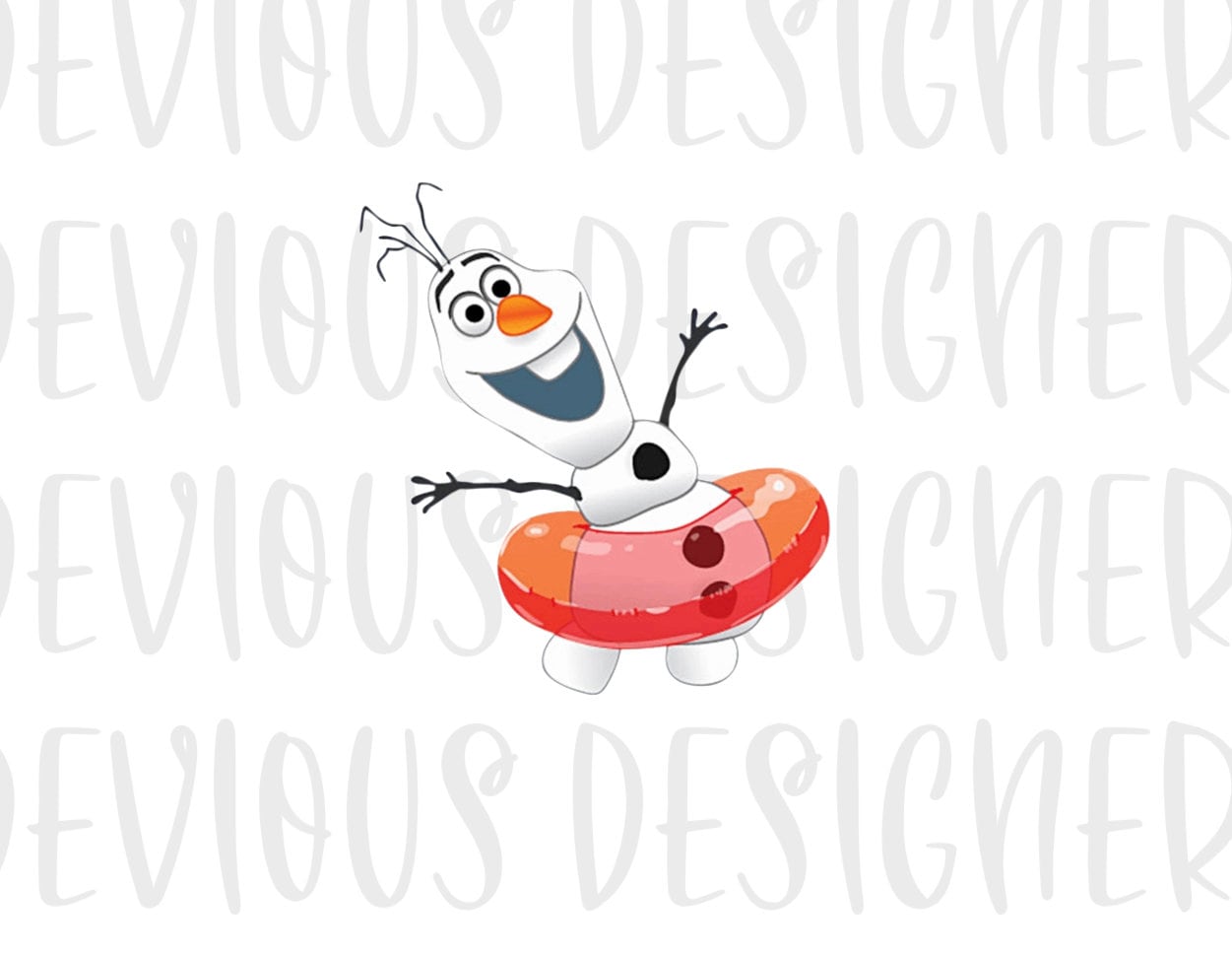 2 Olaf's in Summer *digital Download - Etsy