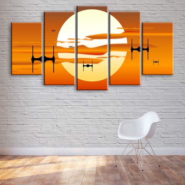 Tie Fighter Poster - Etsy UK
