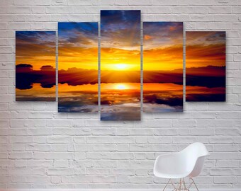 5 Piece Canvas Wall Art | Etsy