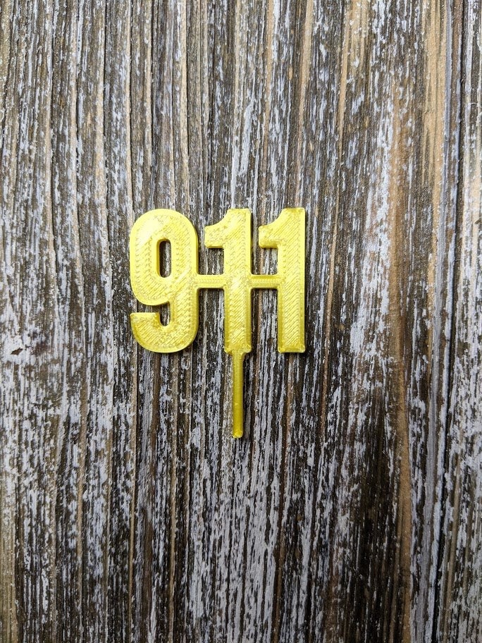 911 DISPATCHER CUPCAKE TOPPERS -PK12 - Etsy