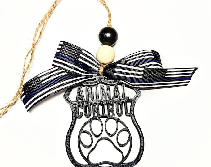 Animal Control Officer (female) Blue Like Sticker - Etsy