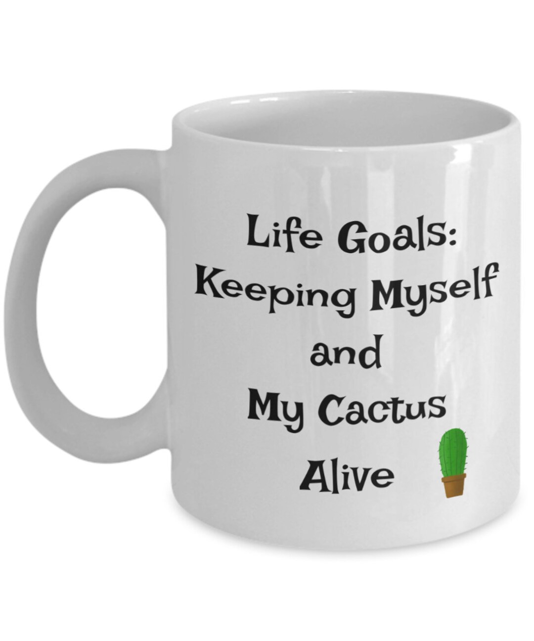Cactus Mug, Succulent Mug, Plant Lover Coffee Mug, Gifts Idea for the ...