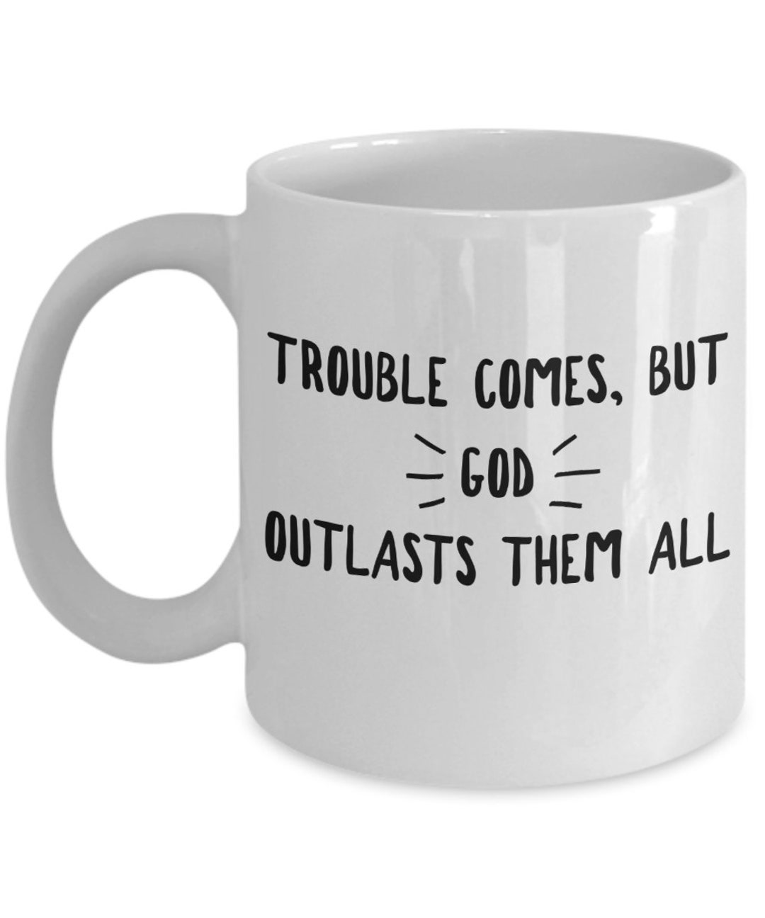 Christian Encouragement Coffee Cup Faith Mug Gift for Faithful ...