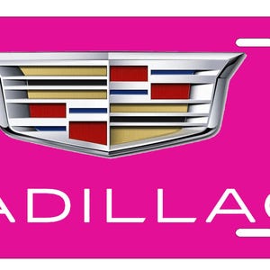 Cadillac Emblem | New Car Logo | Custom Aluminum License Plate - Etsy