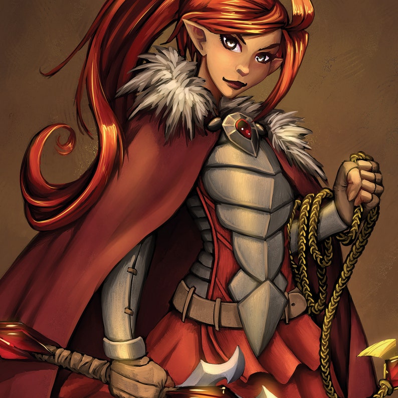 Painterly Character Portrait Commission (digital) - Etsy
