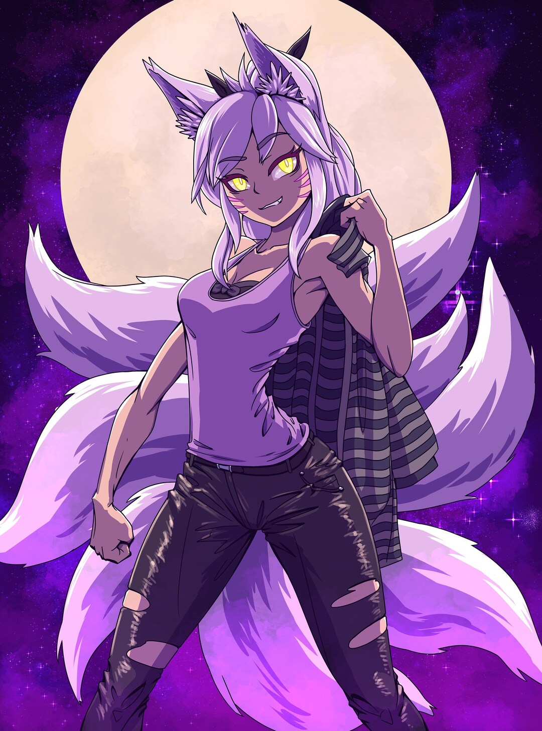 Anime/manga Style Character Portrait Commission (digital) - Etsy