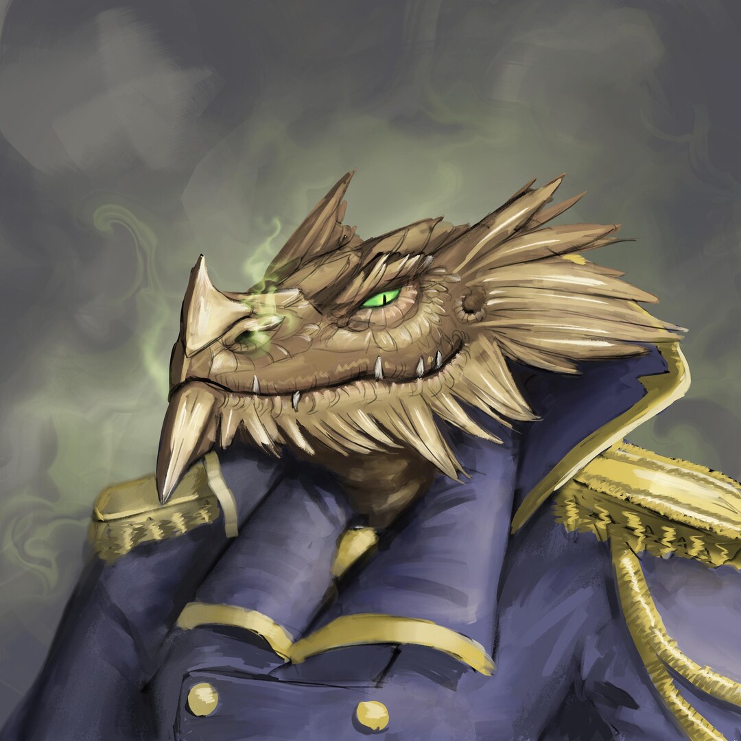 Painterly Character Portrait Commission (digital) - Etsy