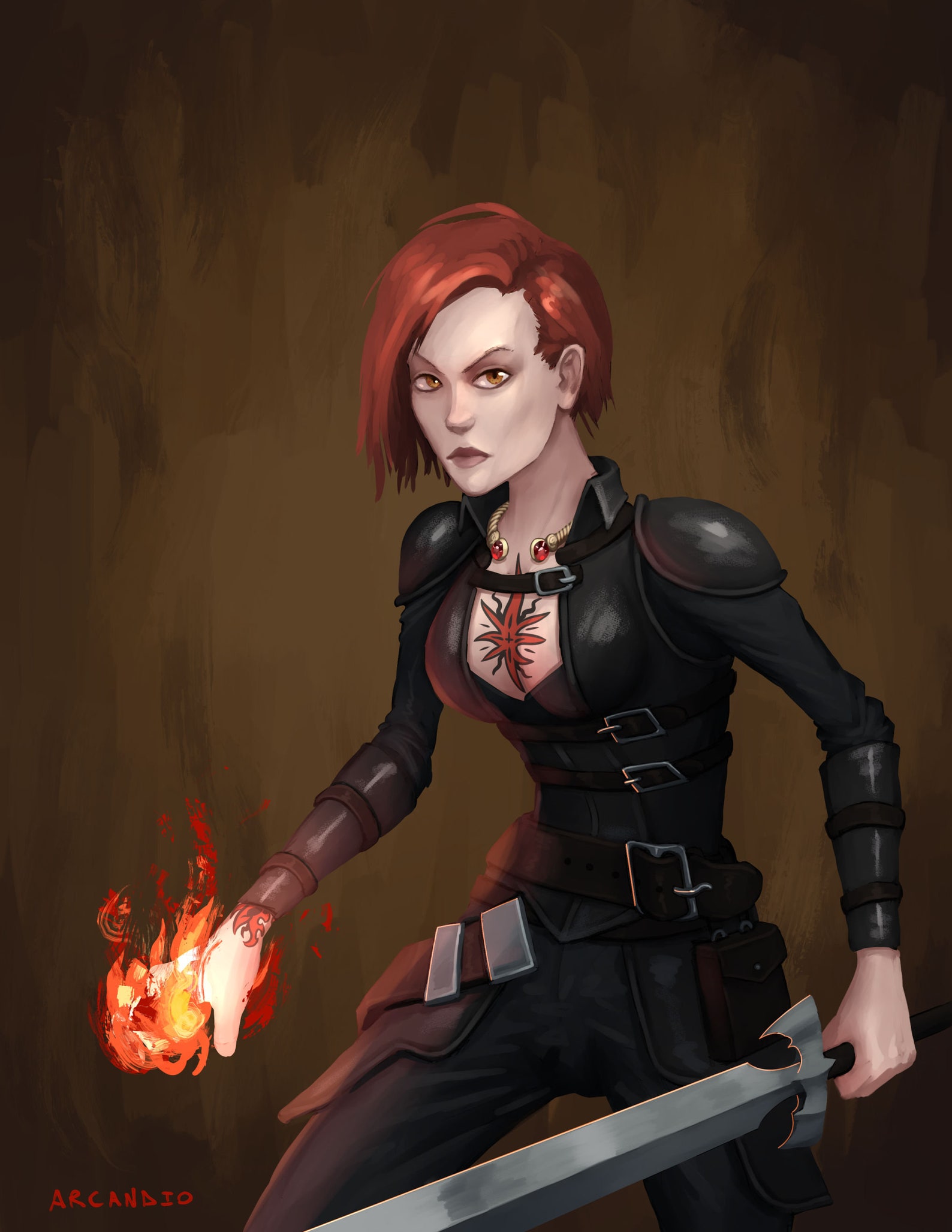 Painterly Character Portrait Commission (digital) - Etsy