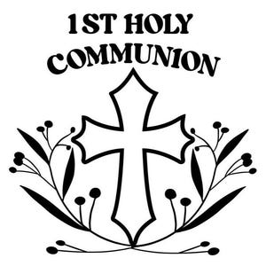 My First Holy Communion Svg and Png Digital File - Etsy