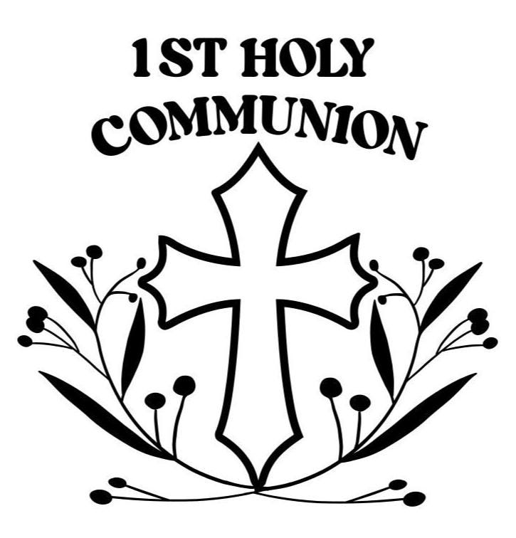 My First Holy Communion Svg and Png Digital File - Etsy