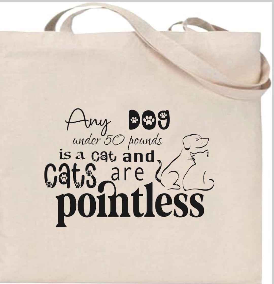 Dog Cat Pointless SVG PNG: Funny Pet Lover Design (digital File) - Etsy
